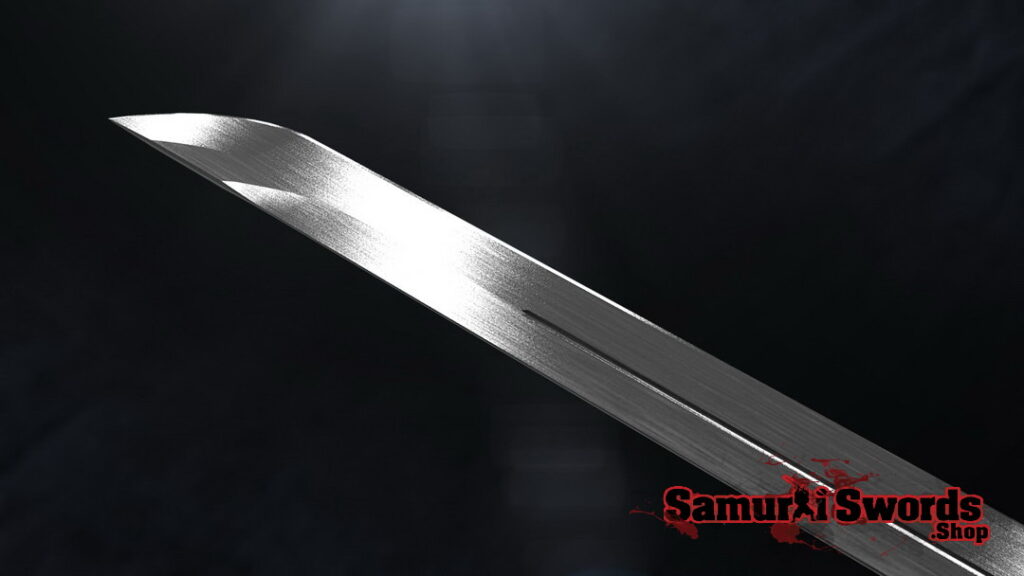 Straight Blade Ninjato sword 9260 Folded Spring Steel - APSK120 ...