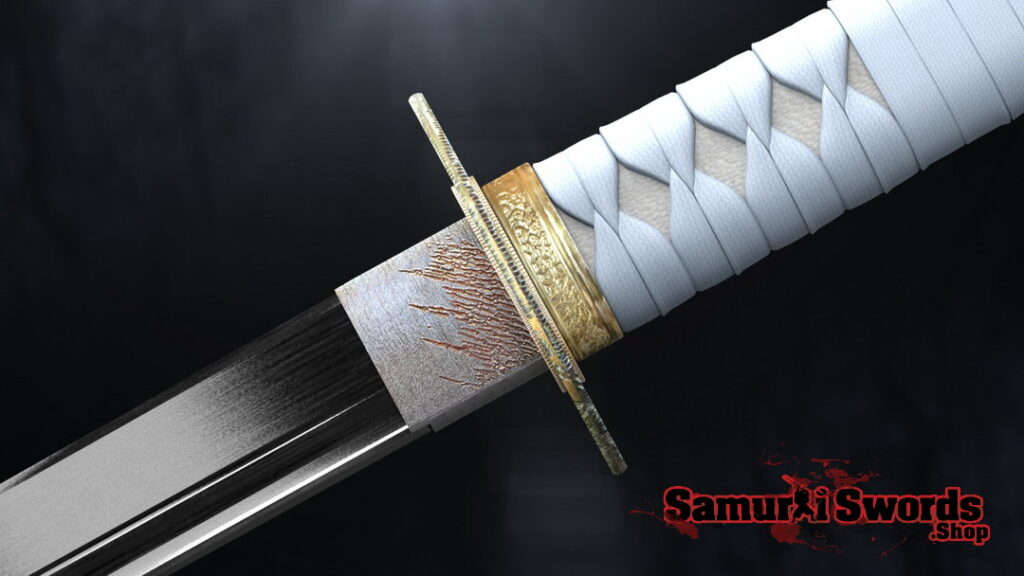 Straight Blade Ninjato sword 9260 Folded Spring Steel - APSK120 ...