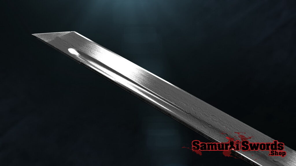 Real Ninjato 1060 Folded Carbon Steel - APSK116 - Samurai Swords Shop