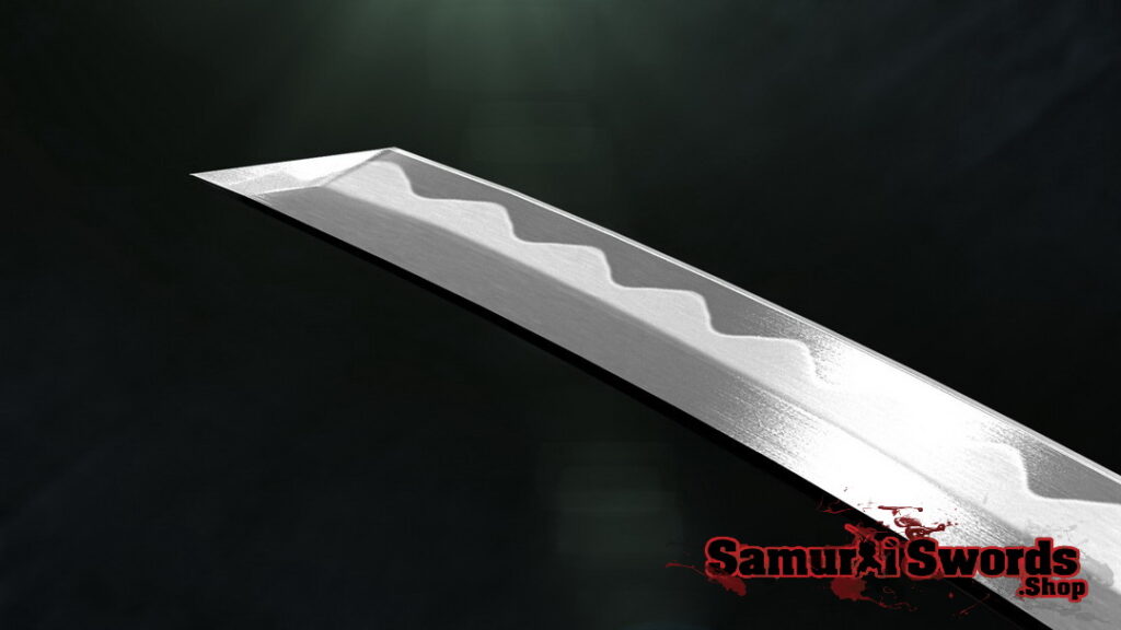 Tanto sword T10 Clay Tempered Steel with Hadori Polish - APSK082 ...