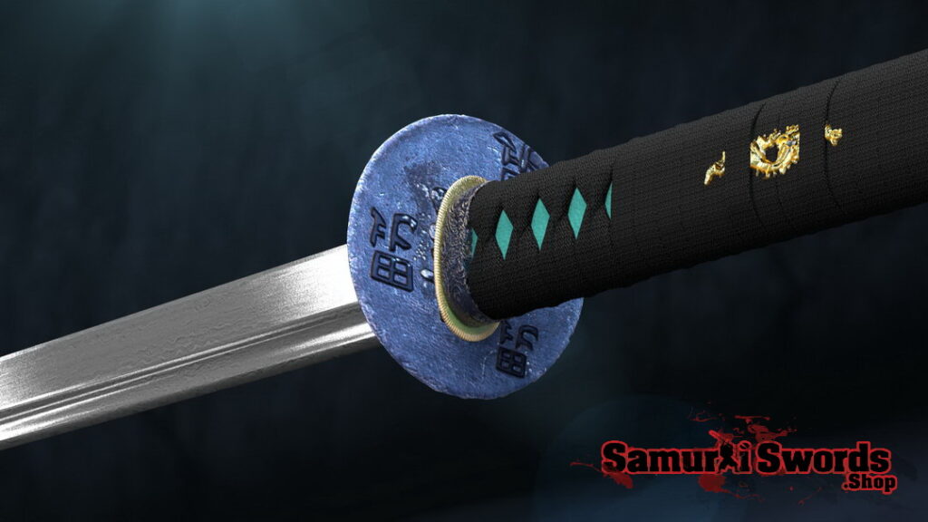 Real Ninjato 1060 Folded Carbon Steel - APSK116 - Samurai Swords Shop