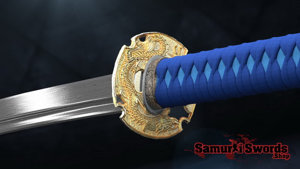 Nodachi blade 1060 Folded Carbon Steel - APSK145 - Samurai Swords Shop
