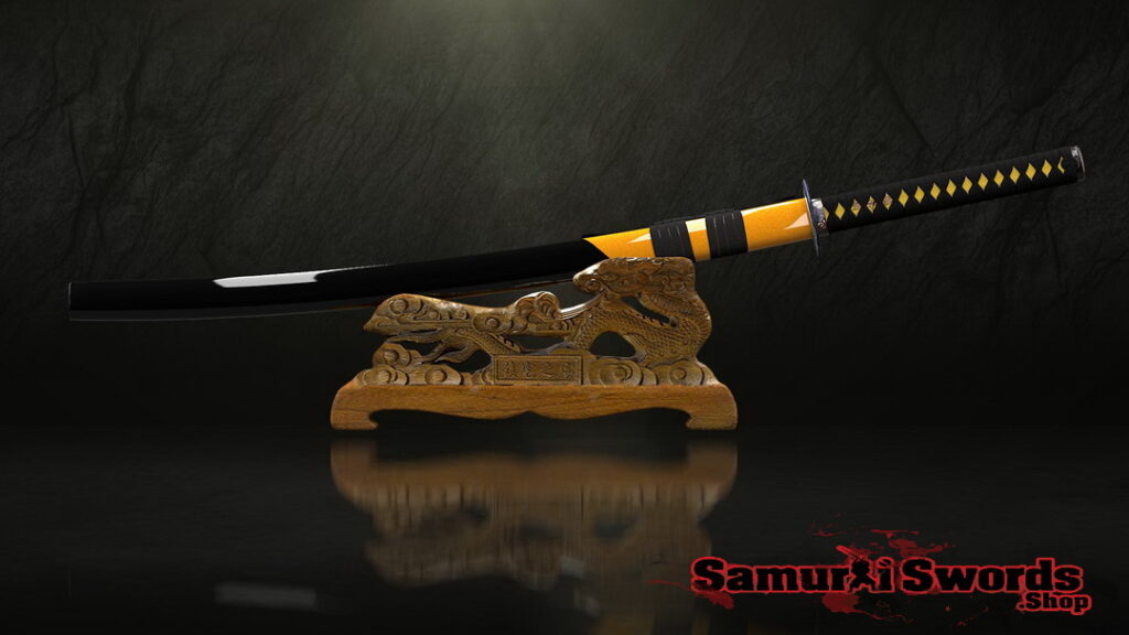 Japanese Katana 9260 Spring Steel - APSK032 - Samurai Swords Shop