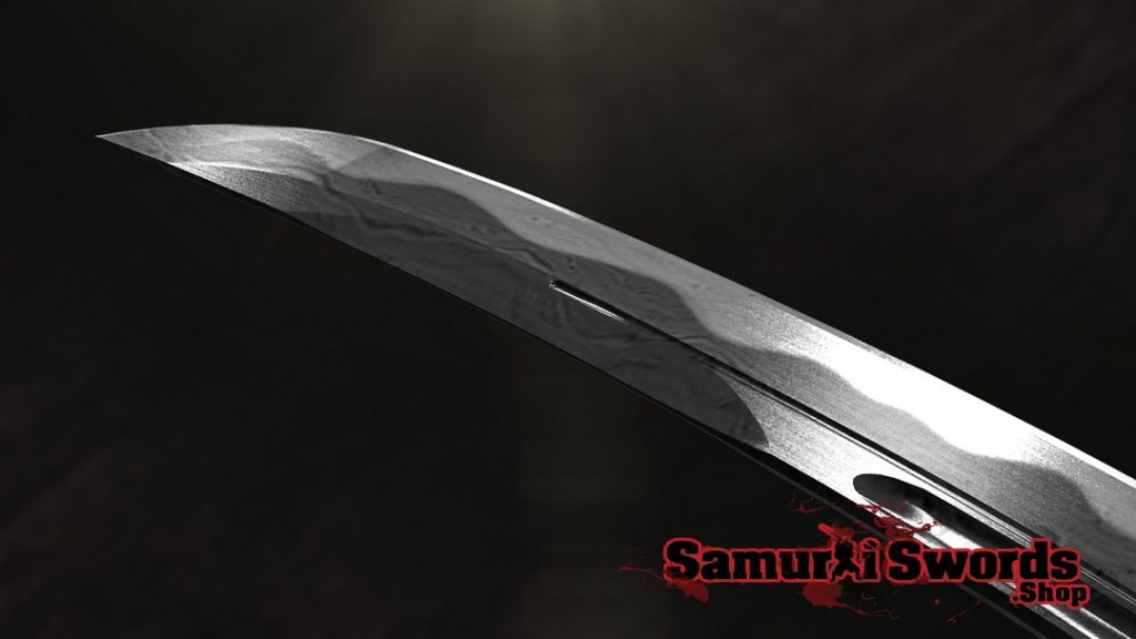 Traditional Tanto Sword Tamahagane with Feather Hadori Polish - ASPK300 ...