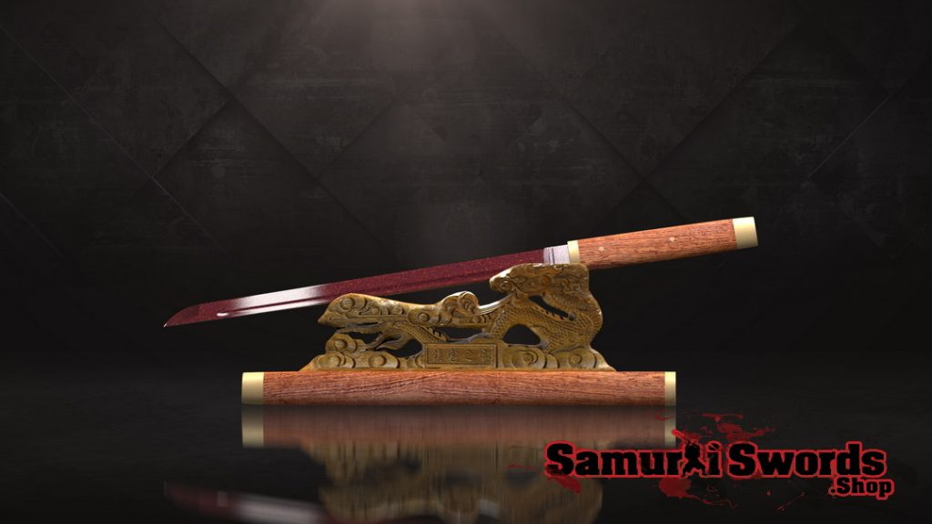 Collector’s Edition Shirasaya Wakizashi 1095 Folded Carbon Steel with ...