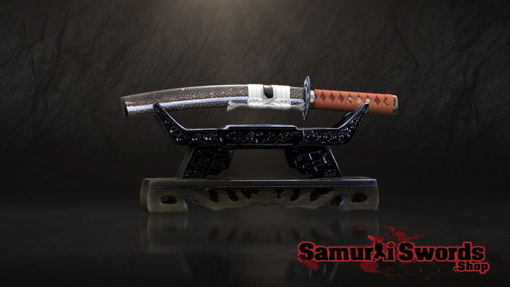 Hand forged Tanto Sword 1095 Folded Clay Tempered Steel with Feather ...